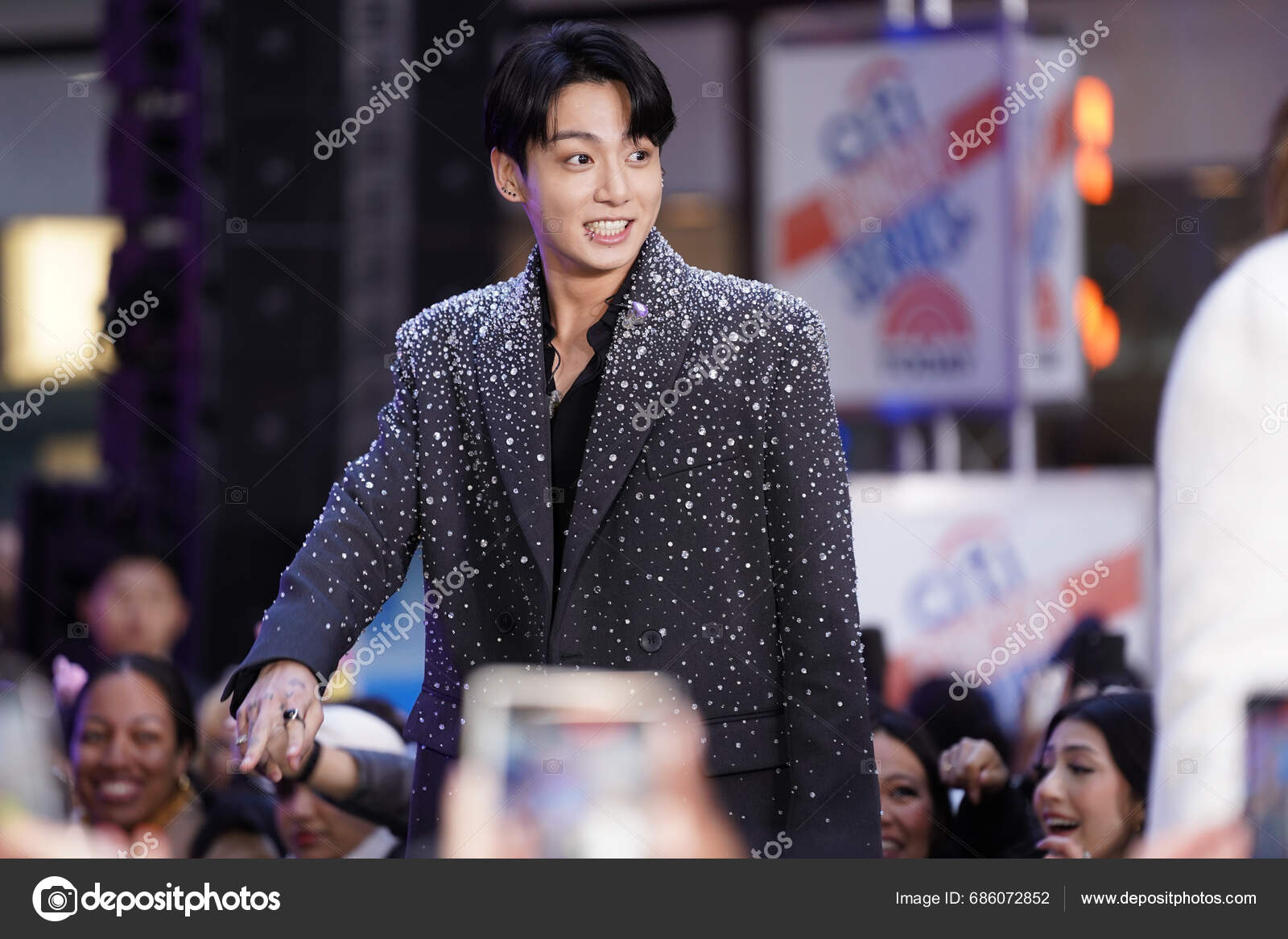 November 2023 New York Usa Bts Member Jung Kook Today Stock Editorial Photo ©