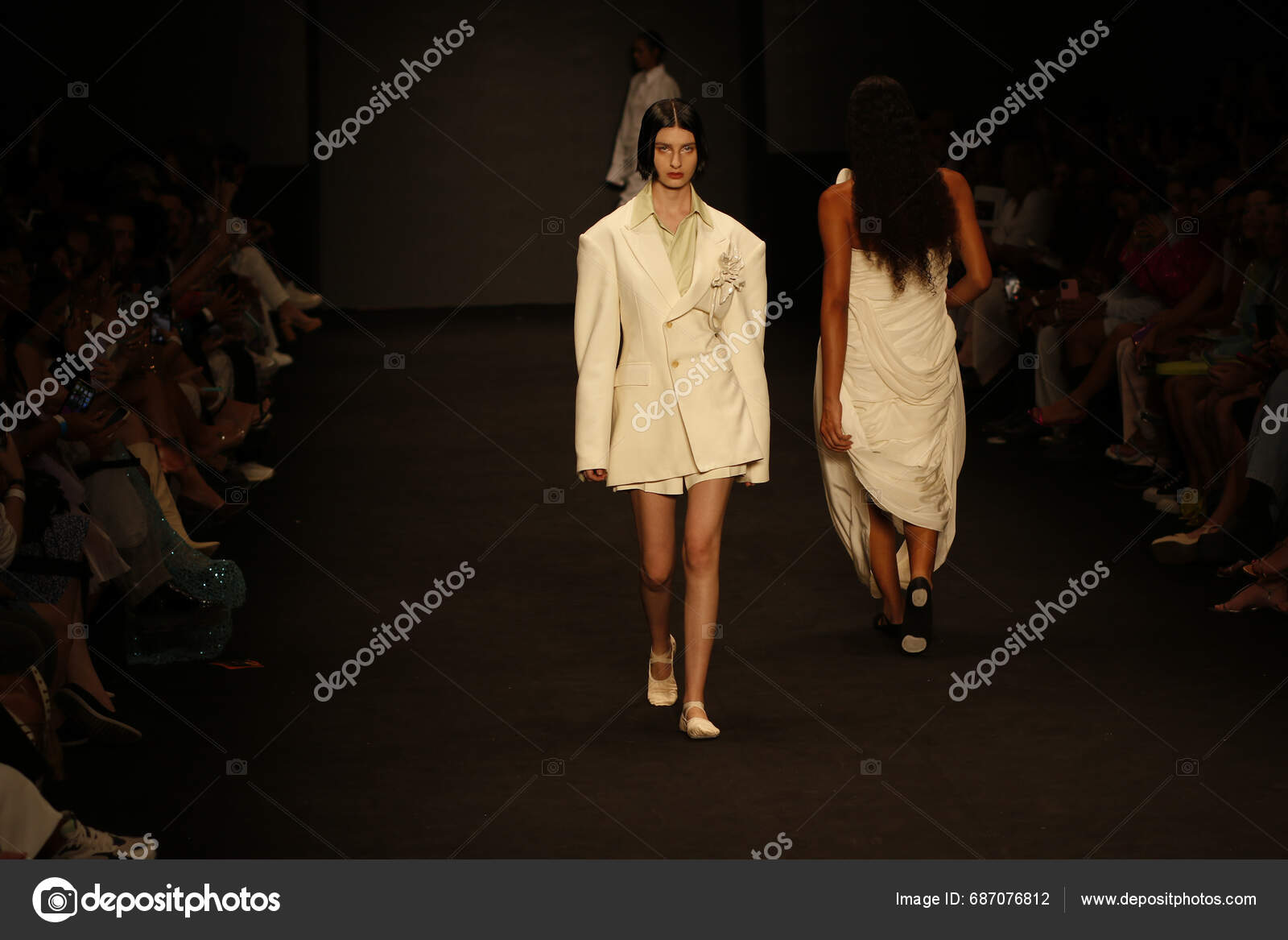 Sao Paulo Brazil 2023 Models Parade Brand Lucas Leao Sao — Stock ...