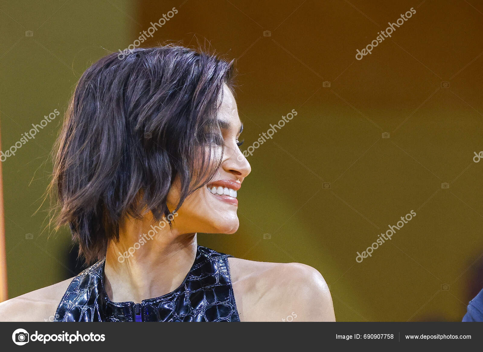 Sao Paulo Brazil 2023 Mega Cast Netflix Rebel Moon Zack – Stock ...