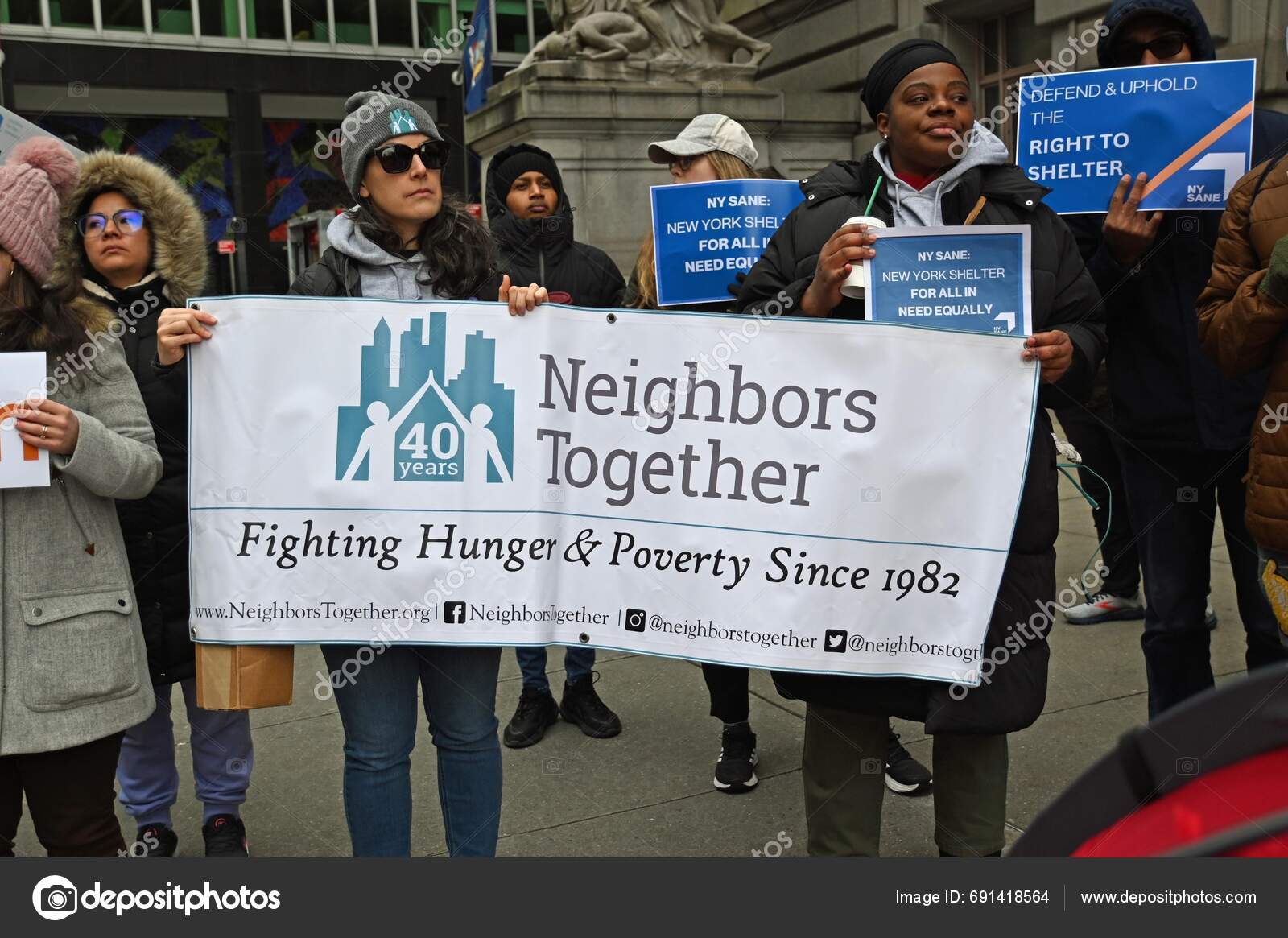 Various Human Rights Organizations Gather Together Support Migrants ...