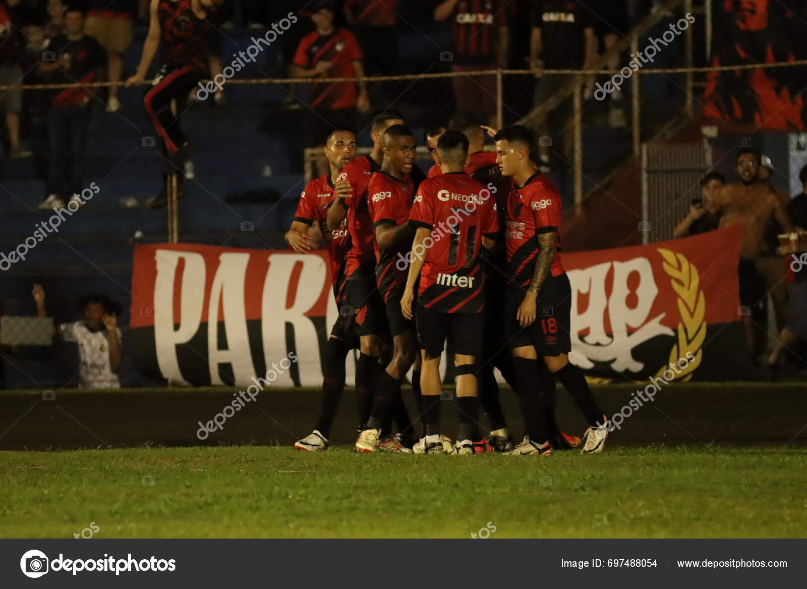Curitiba 2024 Pablo Athletico Scores Celebrates His Goal Match Andraus ...