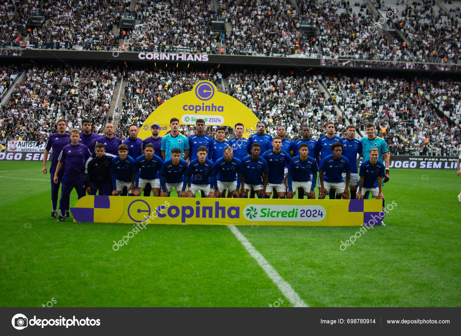 Sao Paulo Brazil 2024 Copa Corinthians Night Thursday January 2024 ...