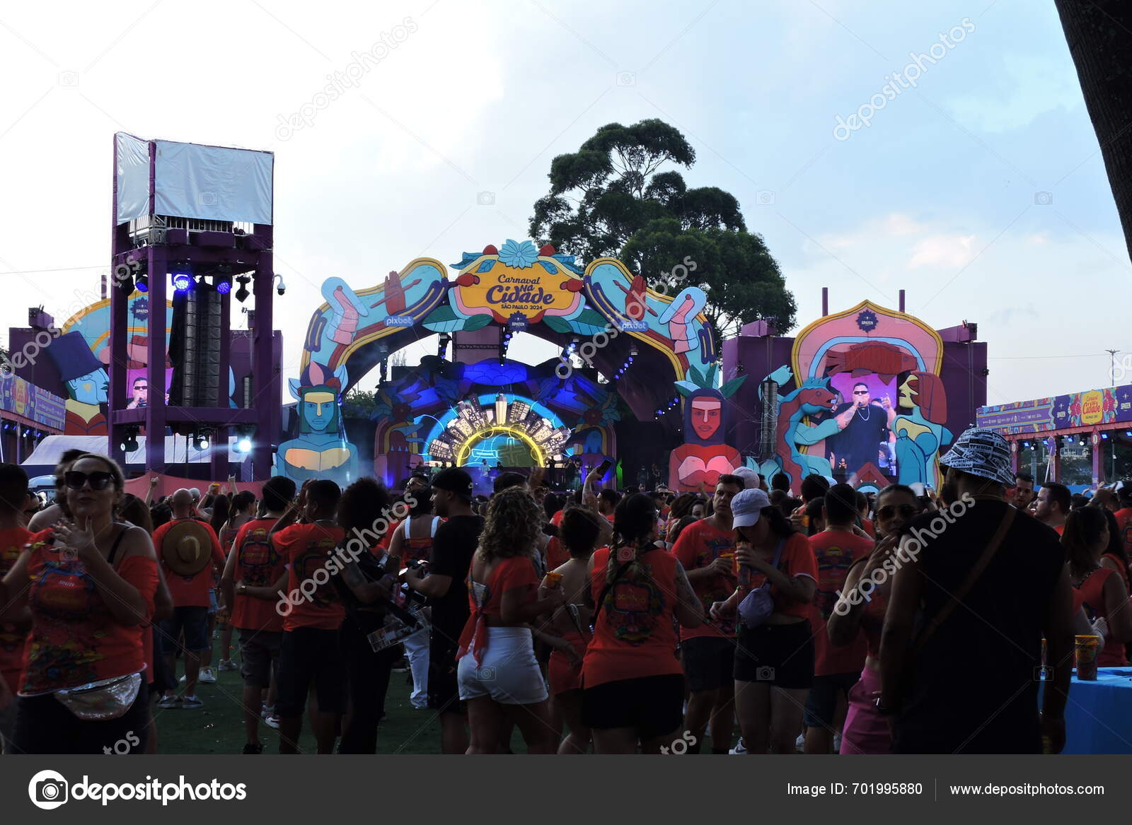 Sao Paulo 2024 Carnival Event Culture Country Singer Ana Castela ...
