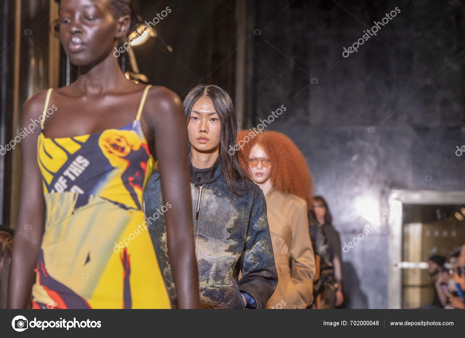Mones Runway February 2024 New York Fashion Week February 2024 — Stock ...