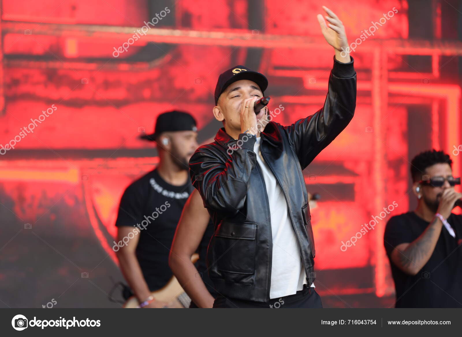Sao Paulo Brazil 2024 Singer Joao Gomes Performance Anhembi Festival ...
