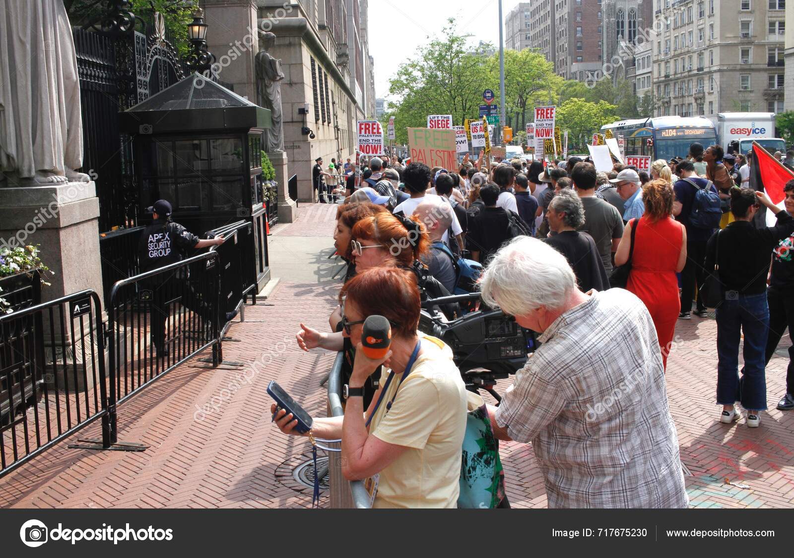 Manifestation Israélienne Date Limite Campement Campus L'université ...