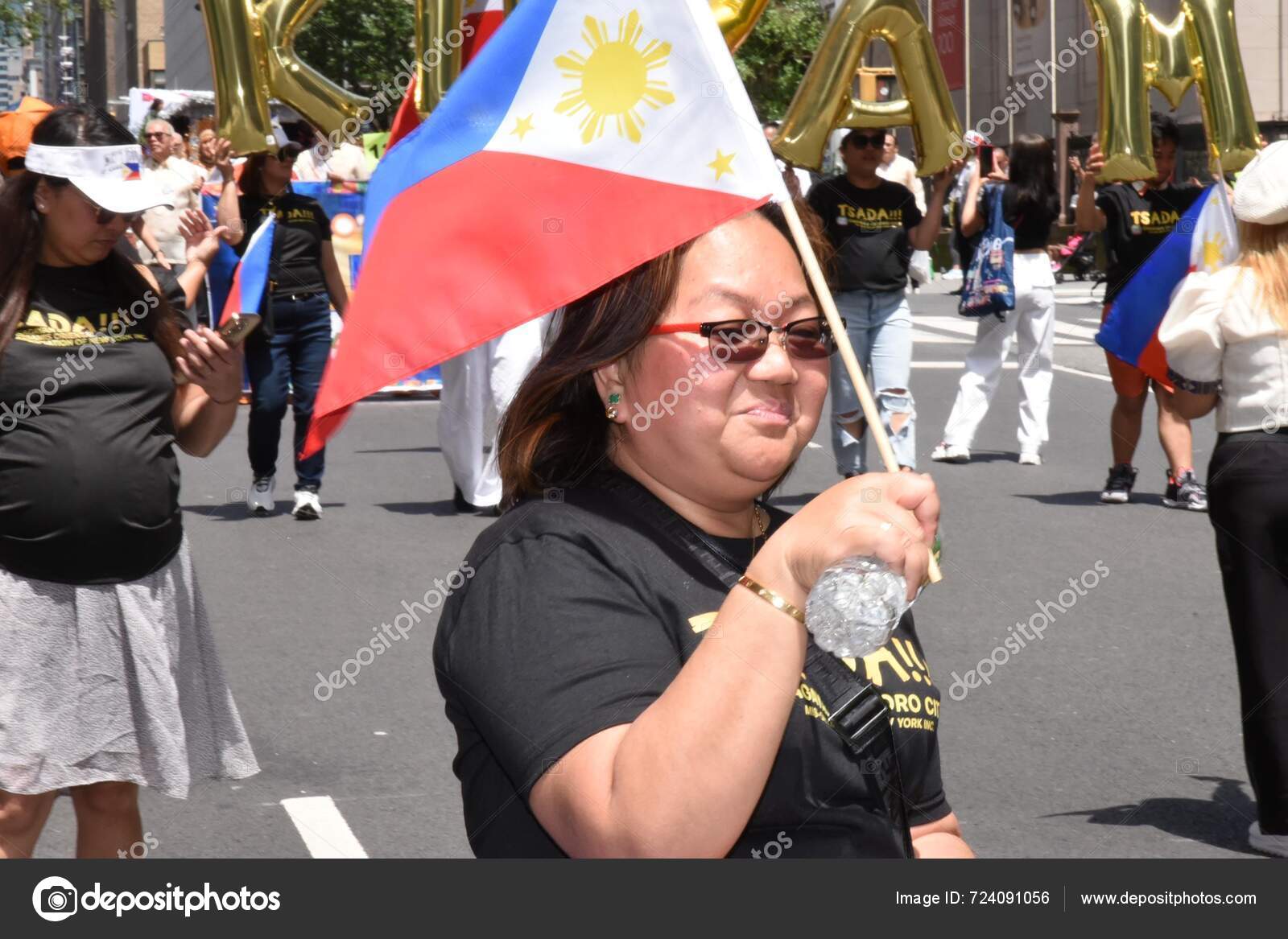 New 126Th Philippine Independence Day Parade June 2024 New York — Stock ...