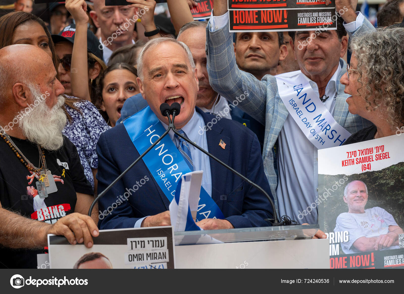 2024 Celebrate Israel Parade Giugno 2024 New York New York — Foto stock ...