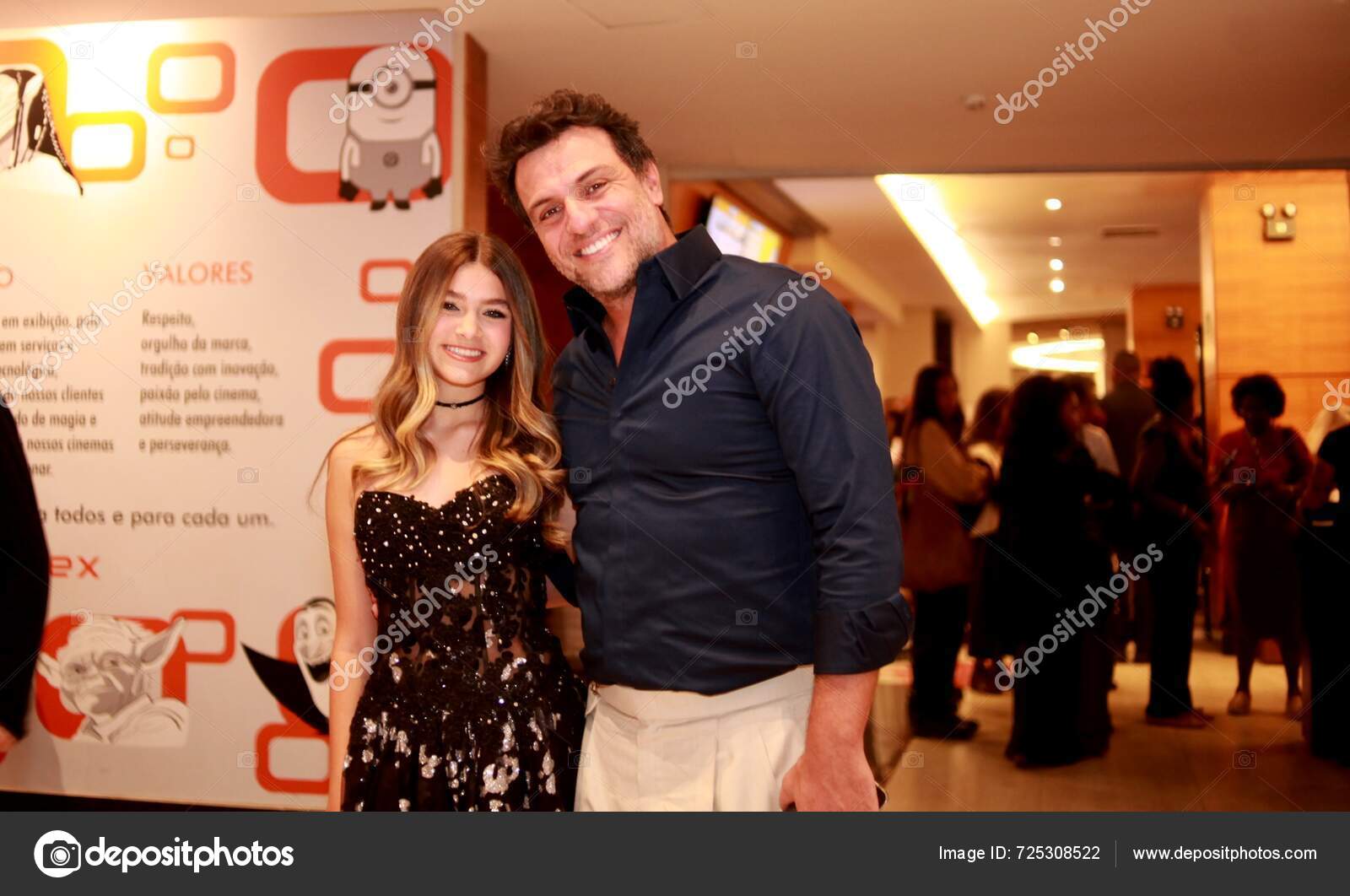 Rio Janeiro 2024 Actor Rodrigo Lombardi Actress Maria Eloiza Premiere ...