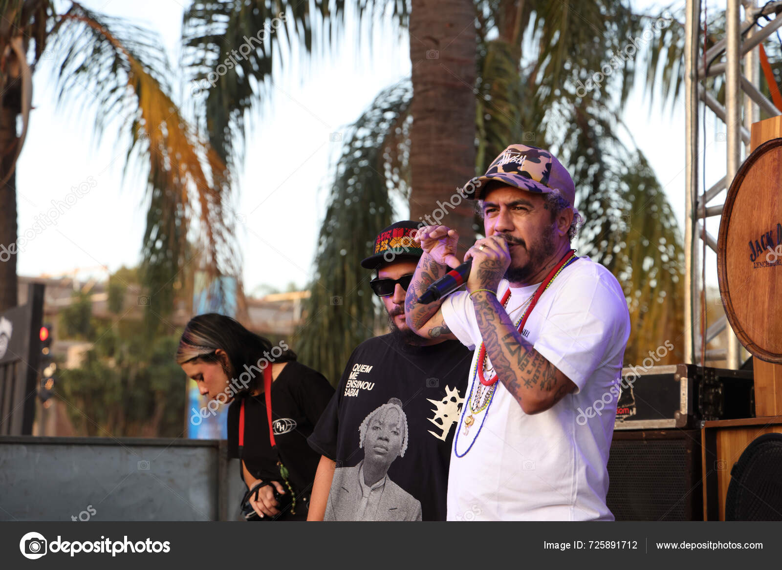 Ribeirao Preto 2024 Cantante Marcelo Durante Una Actuación Festival ...