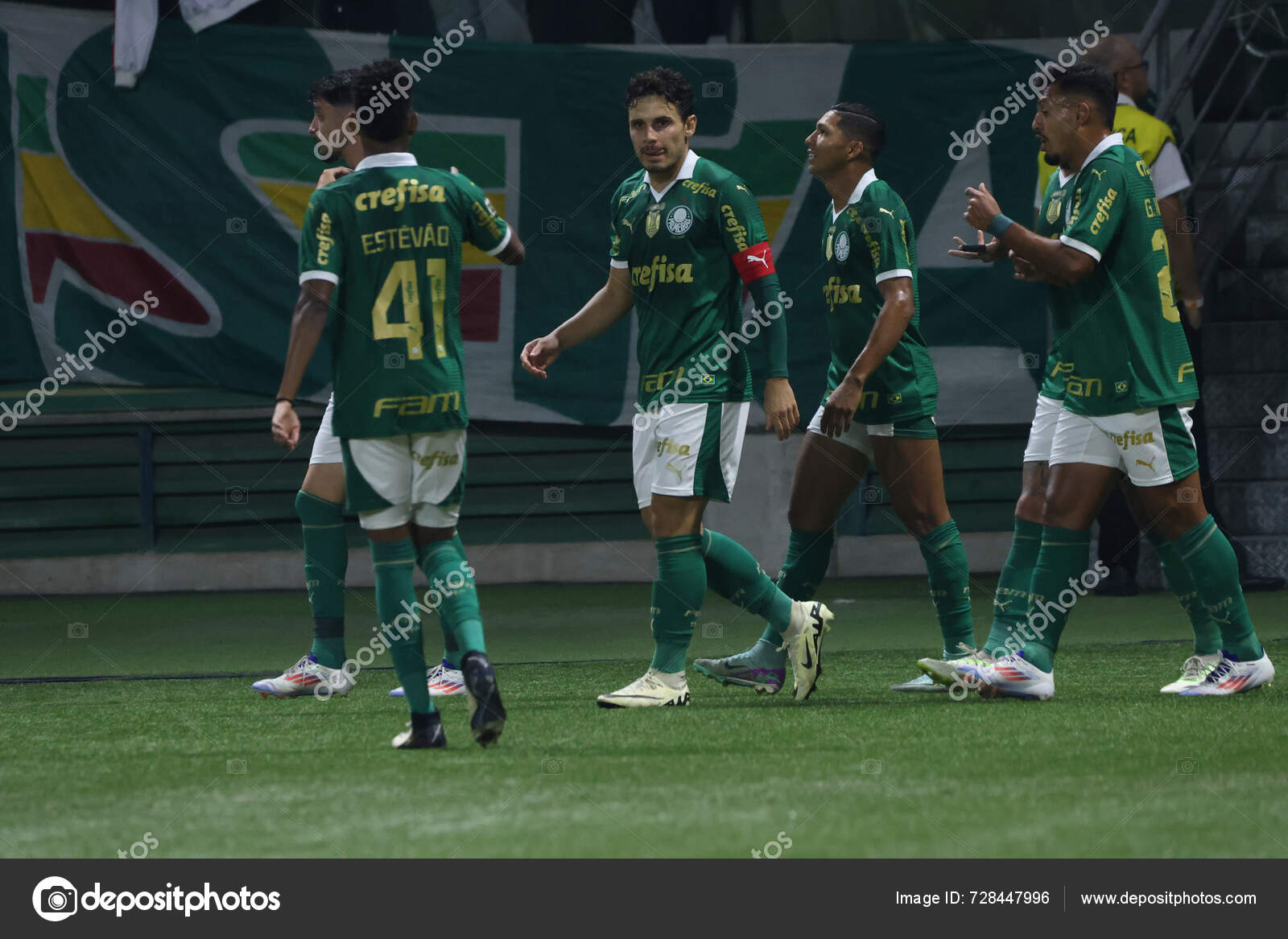 Sao Paulo 2024 Brasileiro Palmeiras Fair June 2024 Allianz Parque — Stock Editorial Photo ...