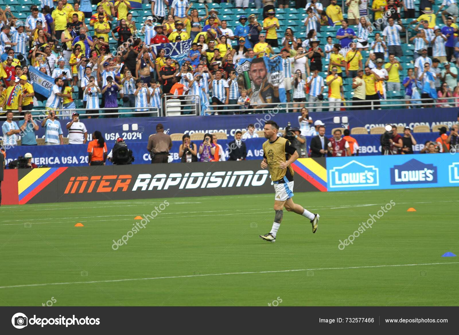 Spo Copa America 2024 Final Argentina Colombia July 2024 Miami — Stock Editorial Photo ...