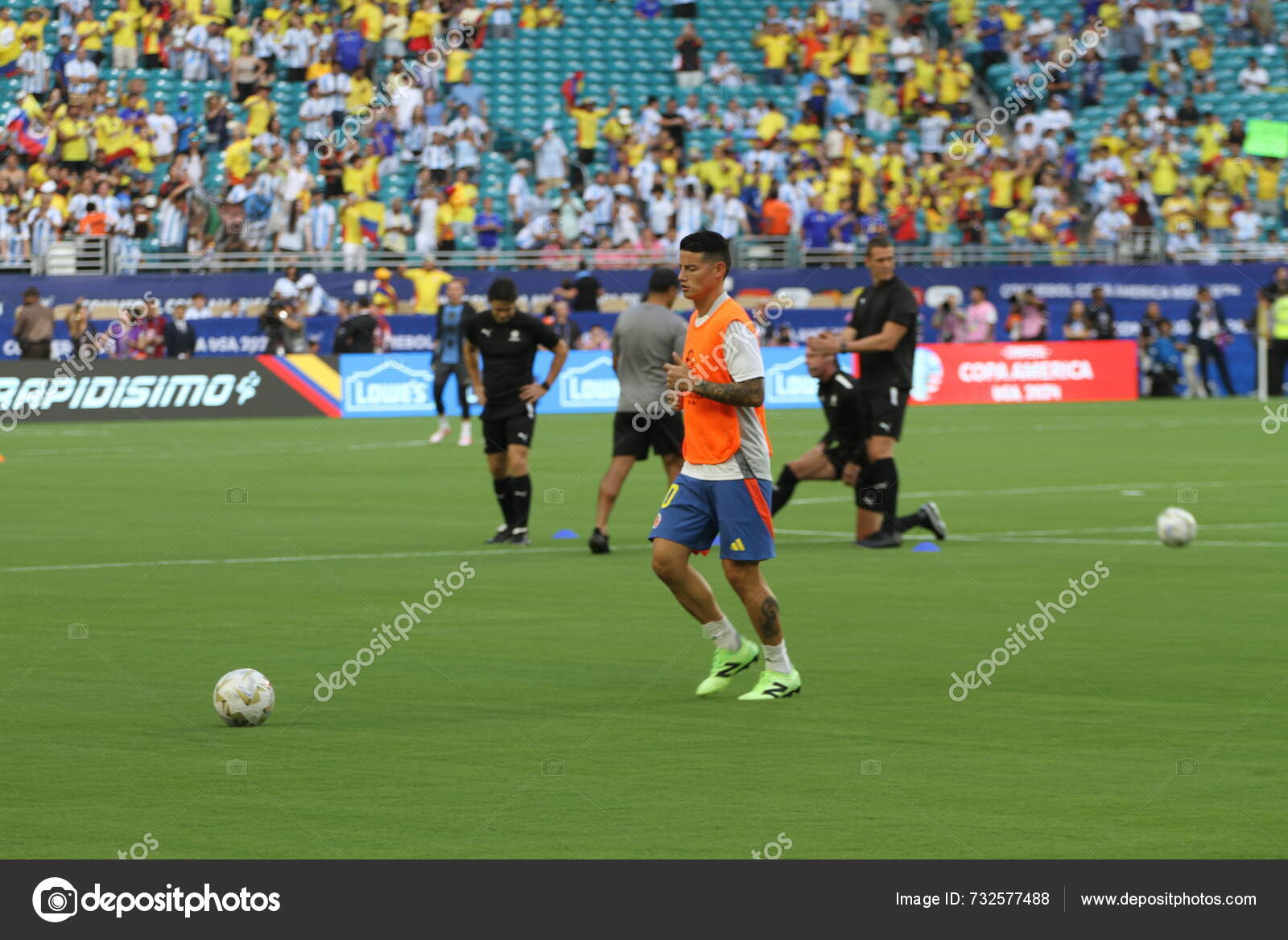 Spo Copa America 2024 Final Argentina Colombia July 2024 Miami — Stock Editorial Photo ...
