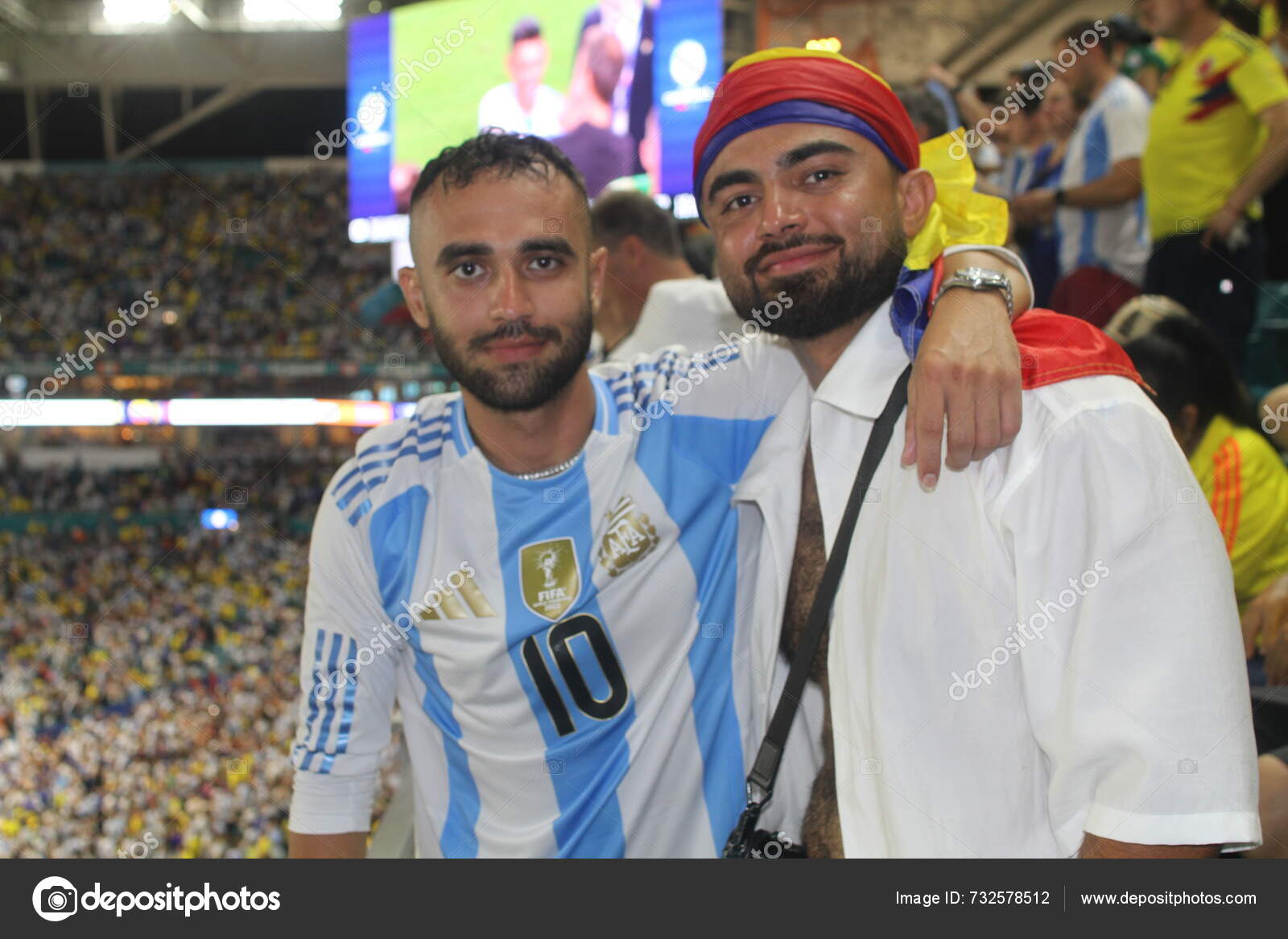 Argentina Champion Copa America 2024 July 2024 Miami Florida Usa — Stock Editorial Photo ...