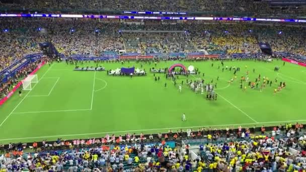 Copa América 2024 Hard Rock Stadium Miami Julio 2024 Miami — Vídeo de ...