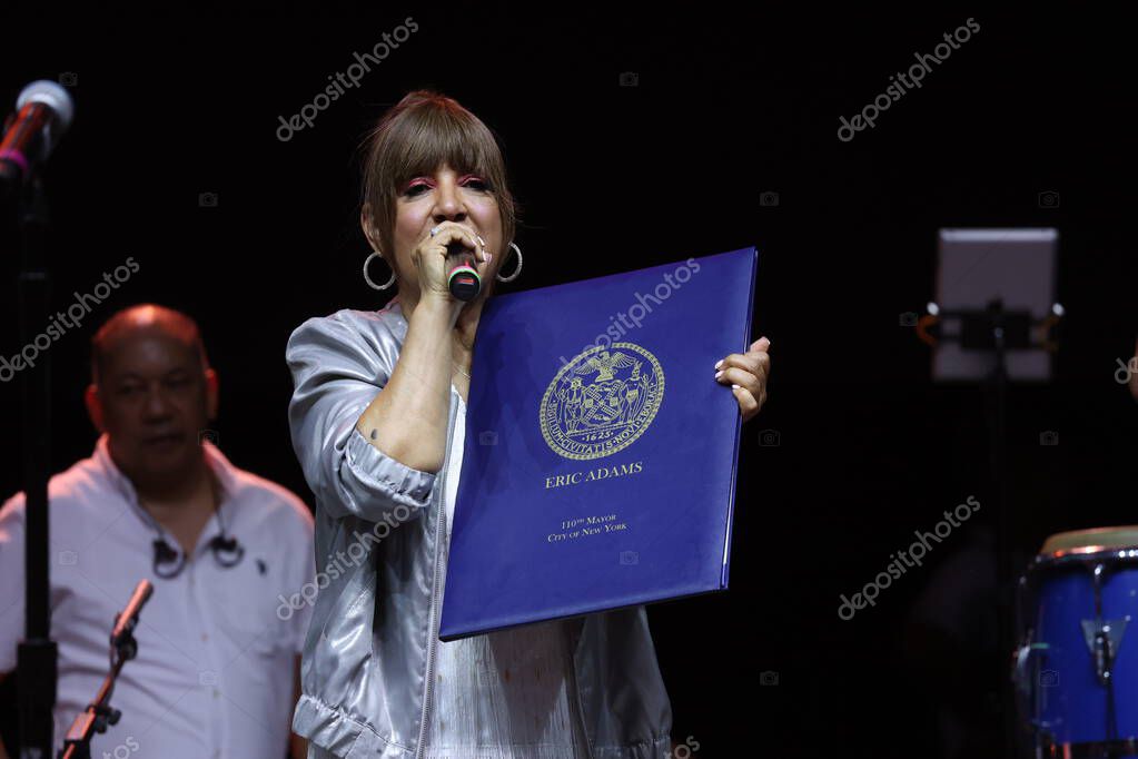 Projecto Uno & Milly Quezada, 21 de julio de 2024, Nueva York, EE.UU. Summer Stage presenta La ...