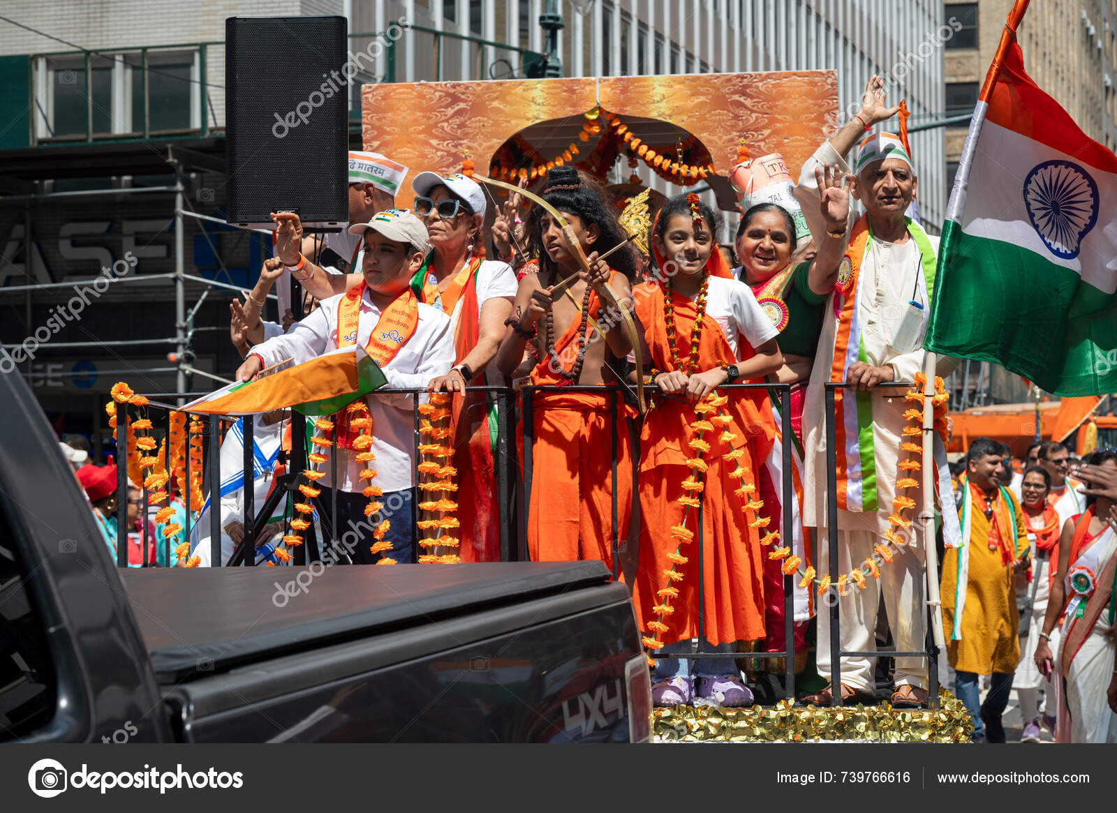 42Nd Annual India Day Parade 2024 August 2024 New York — Stock ...