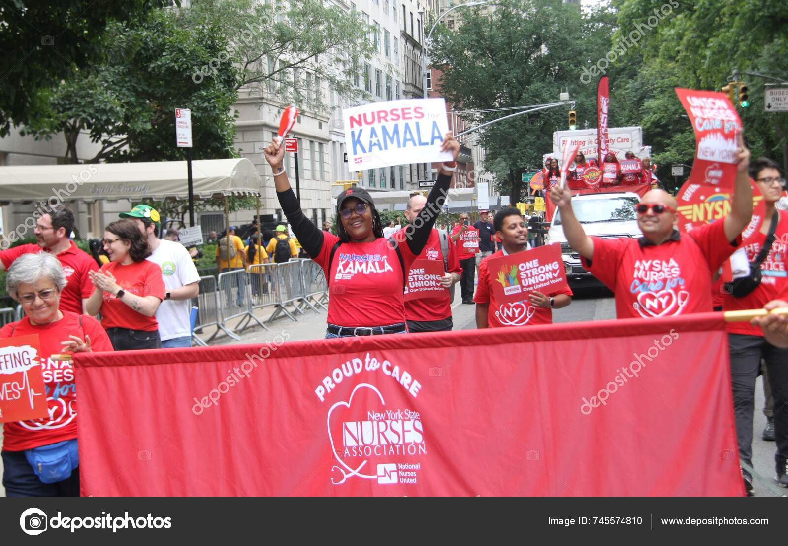 Labor Day Parade 2024 September 2024 New York Usa New — Stock Editorial ...