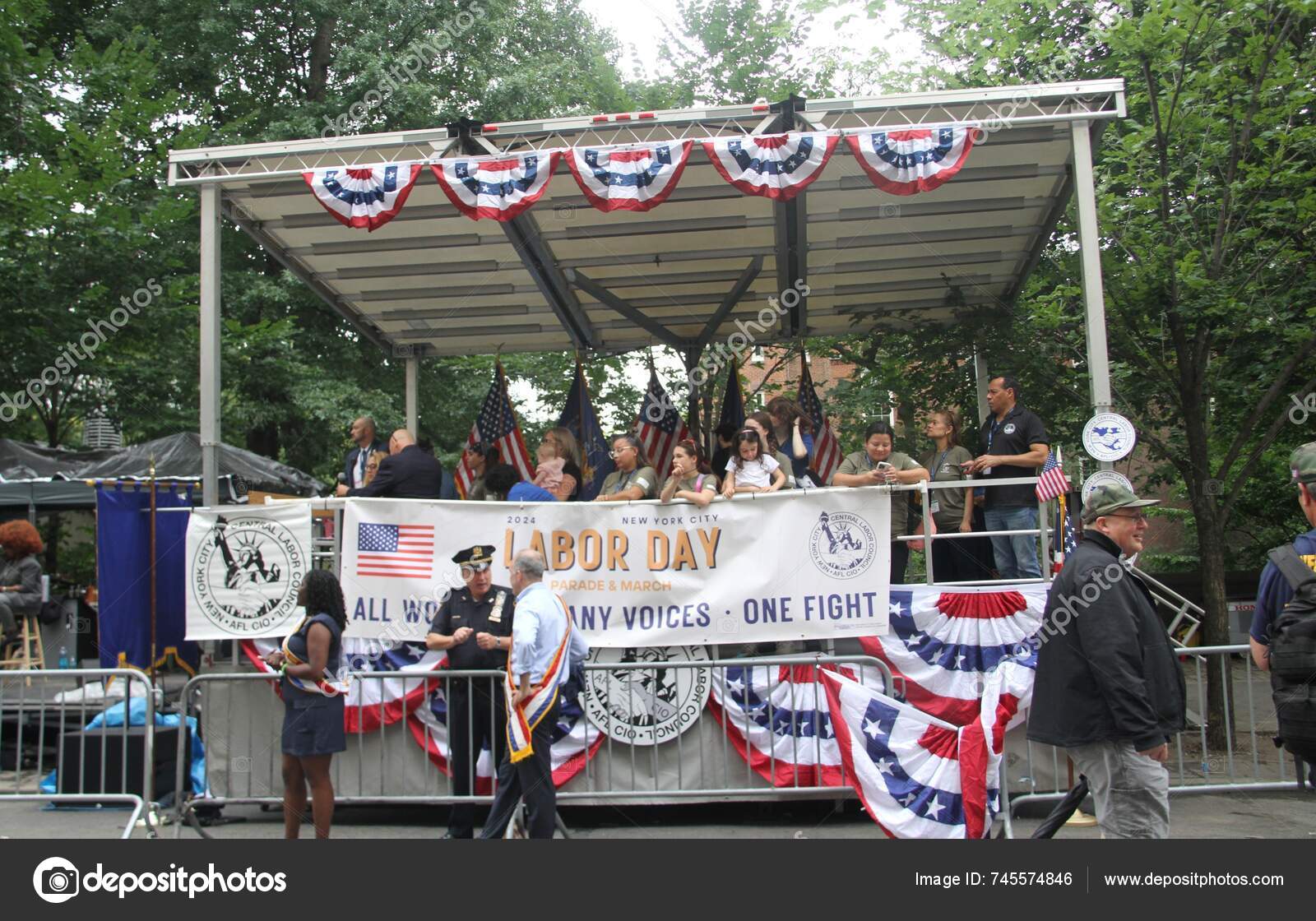 Labor Day Parade 2024 September 2024 New York Usa New — Stock Editorial ...