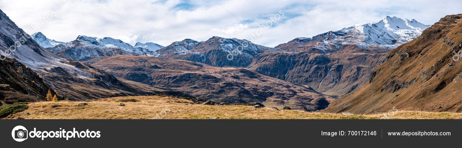 Julier Pass Switzerland Important Ancient Roman Route Crossing Alps ...
