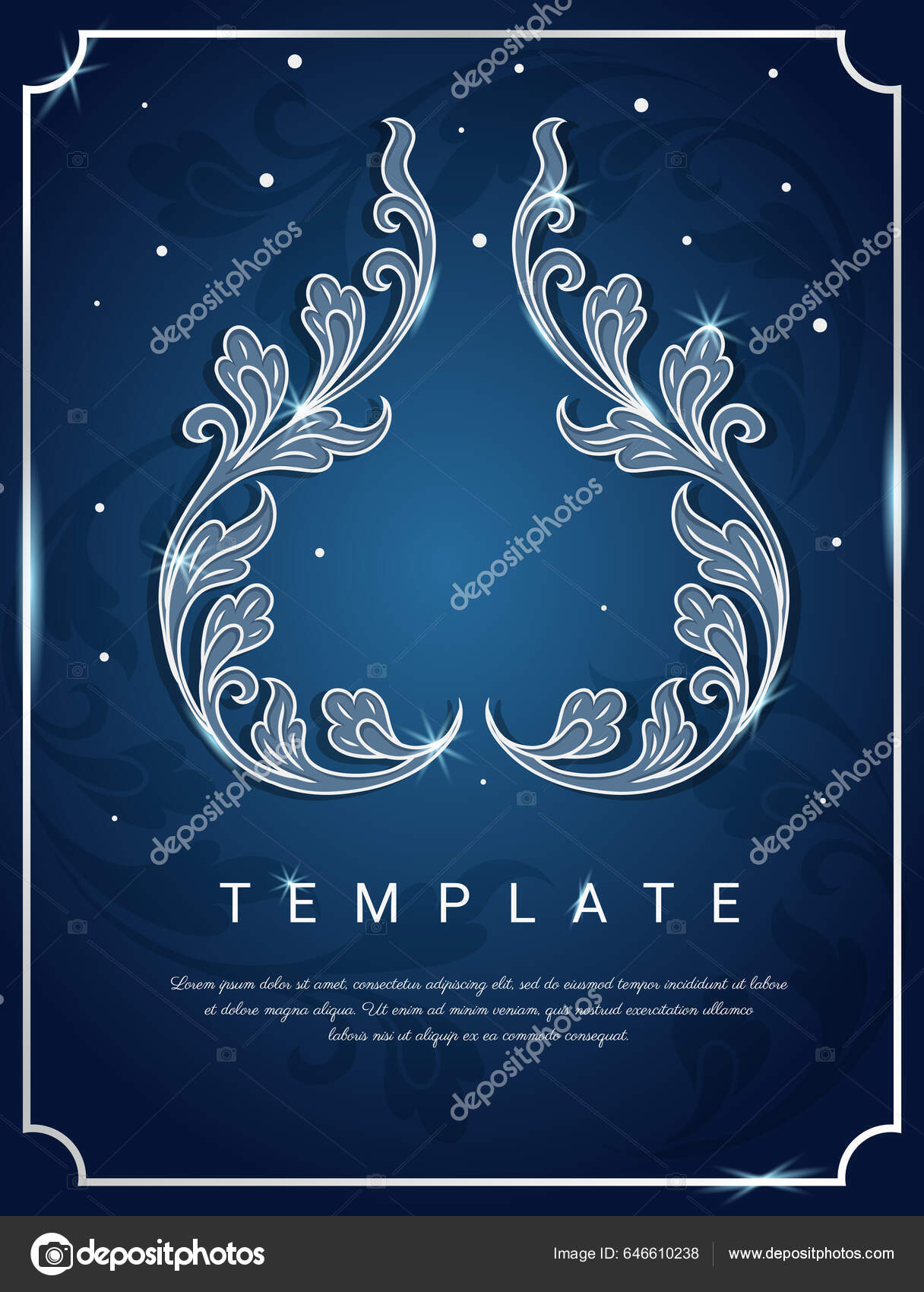 Vintage Text Box Design