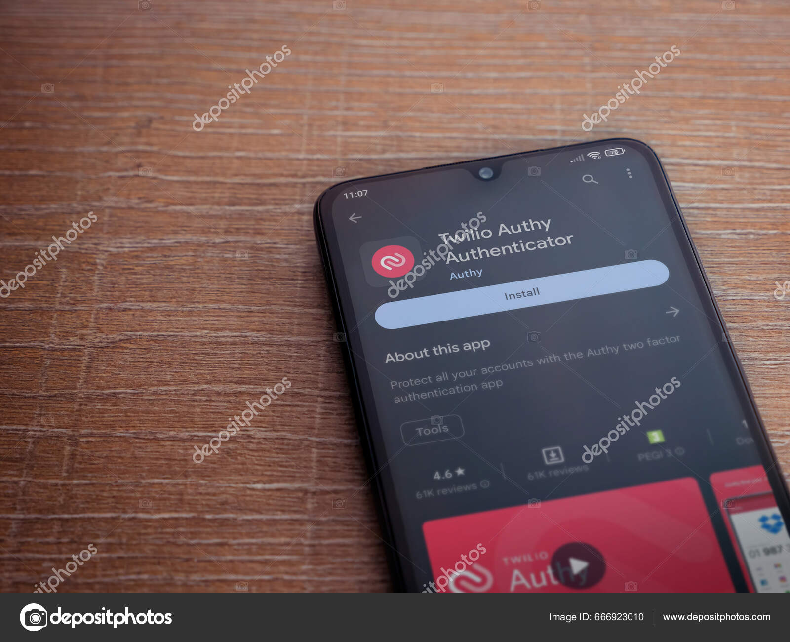 Lod Israel July 2023 Twilio Authy Authenticator App Play Store – Stock ... Lod Israel July 2023 Twilio Authy Authenticator App Play Store – Stock ...