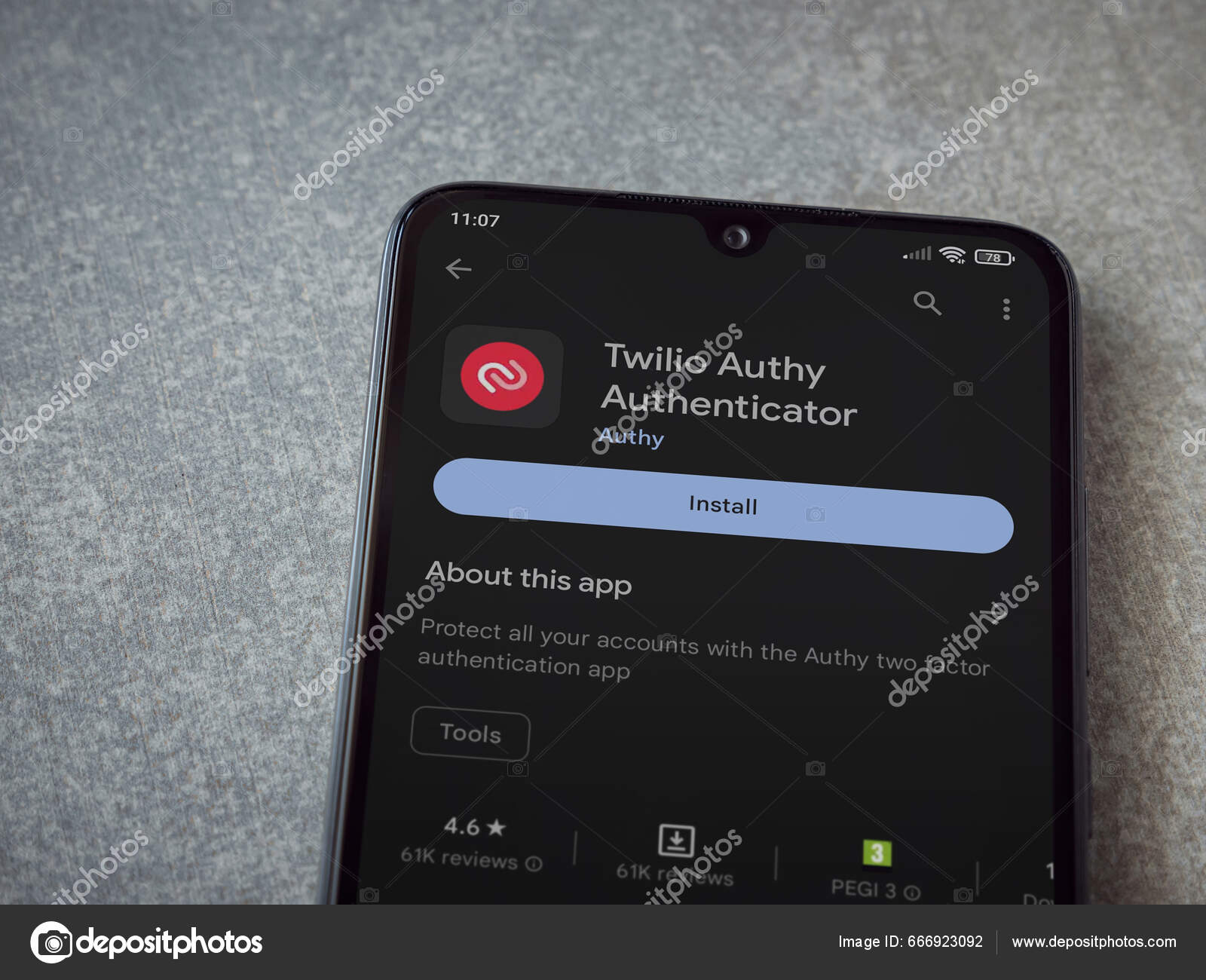 Lod Israel July 2023 Twilio Authy Authenticator App Play Store – Stock ... Lod Israel July 2023 Twilio Authy Authenticator App Play Store – Stock ...