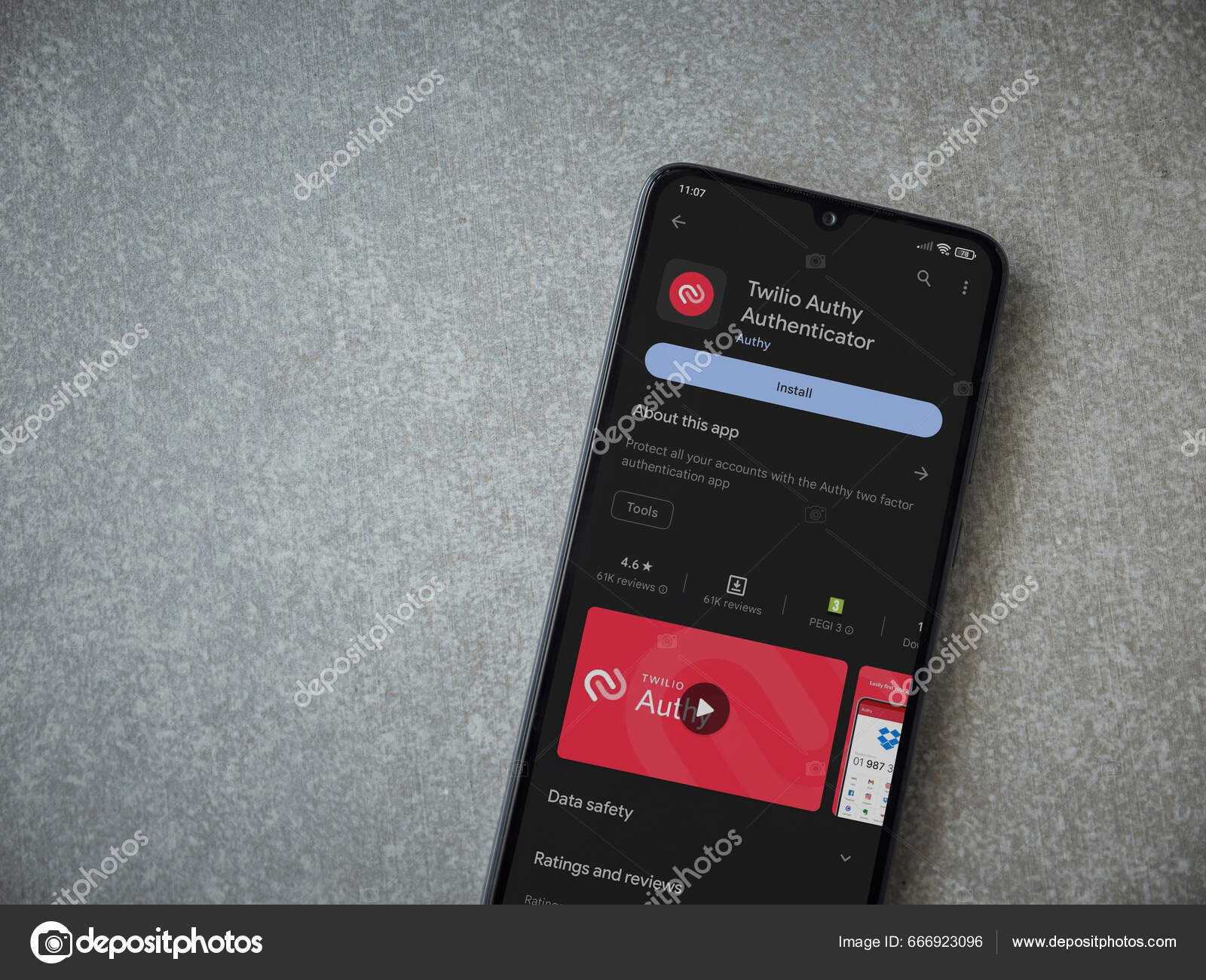Lod Israel July 2023 Twilio Authy Authenticator App Play Store – Stock ... Lod Israel July 2023 Twilio Authy Authenticator App Play Store – Stock ...