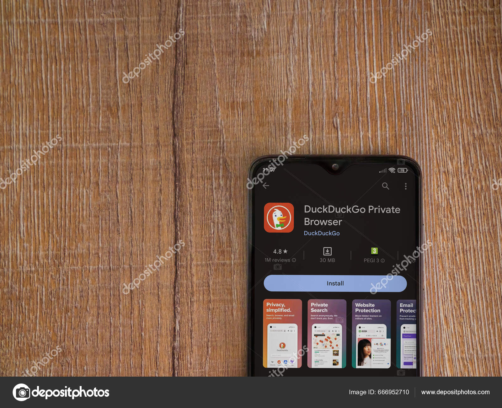 Lod Israel July 2023 Duckduckgo Private Browser App Play Store – Stock ...