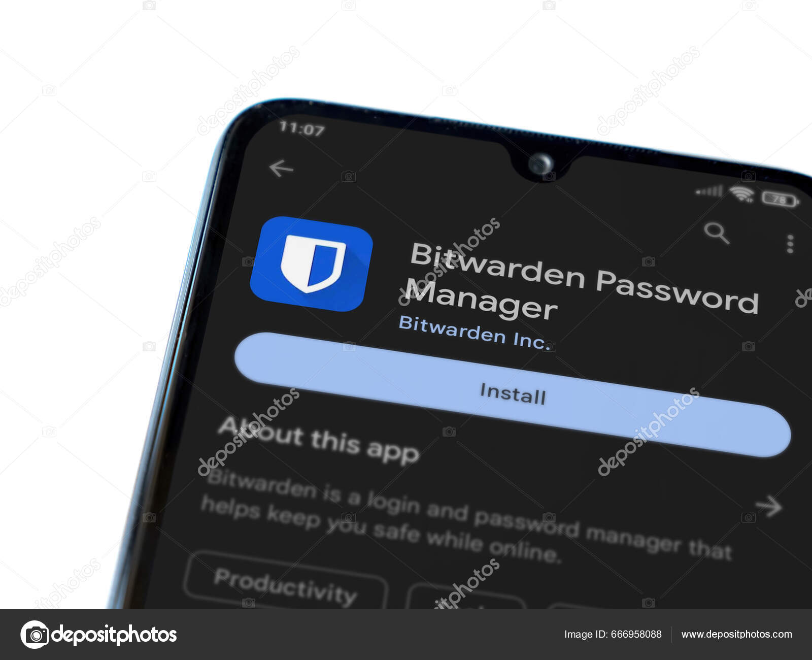 Lod Israel July 2023 Bitwarden Password Manager App Play Store – Stock ...