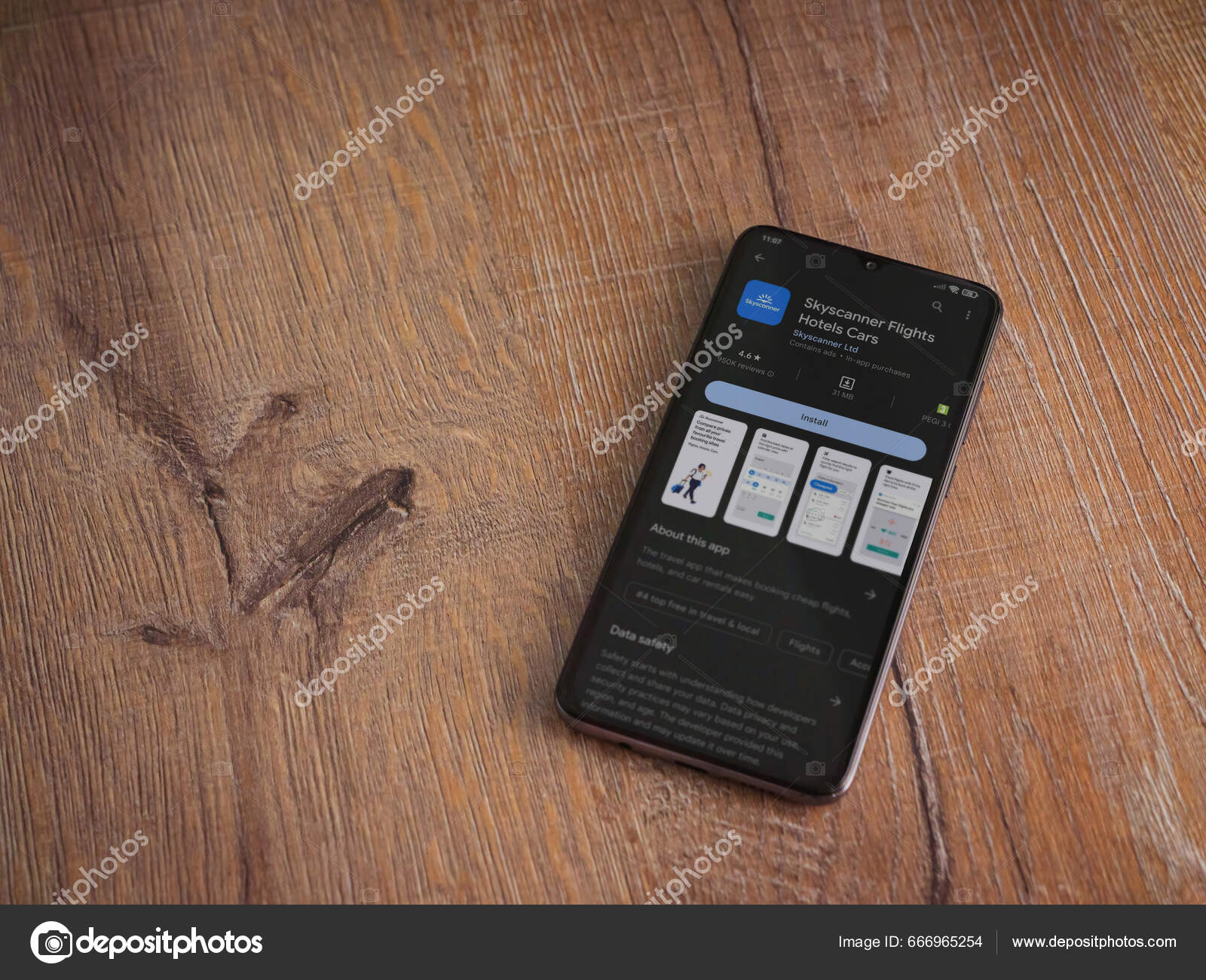 Lod Israel July 2023 Skyscanner App Play Store Page Smartphone – Stock Editorial Photo ...