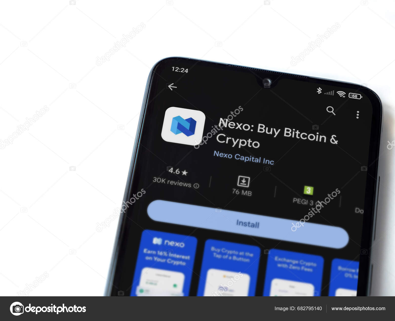 Lod Israel July 2023 Nexo App Play Store Page Smartphone – Stock Editorial Photo © wavemoviesmw ...