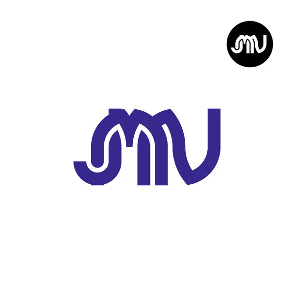 Letra Maj Monograma Logo Design Vector de stock #700663124 de ©RajifStock