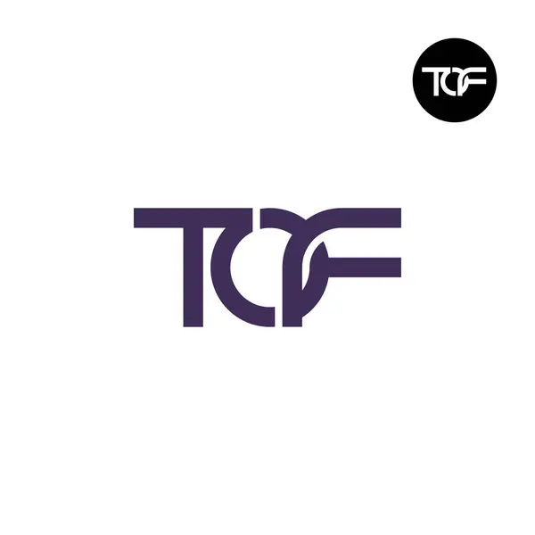 Carta Tfd Monograma Logo Diseño Vector de stock #719302024 de ©RajifStock