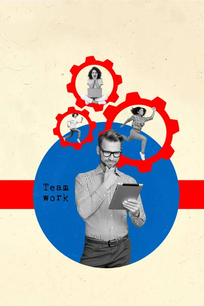 Teamwork collage Stock Photos, Royalty Free Teamwork collage Images ...