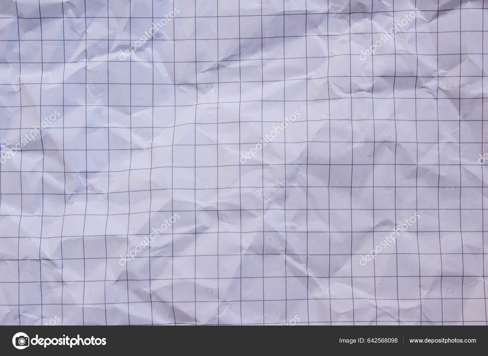 Crumpled Graph Paper Texture Background — Stock Photo © emre03 #642568098