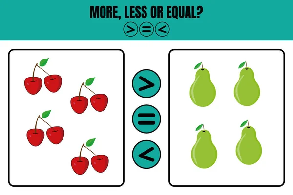 Let's Count Educational Math Game Kids Printable Worksheet Design ...