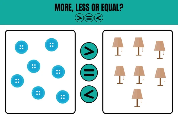 Let's Count Educational Math Game Kids Printable Worksheet Design ...