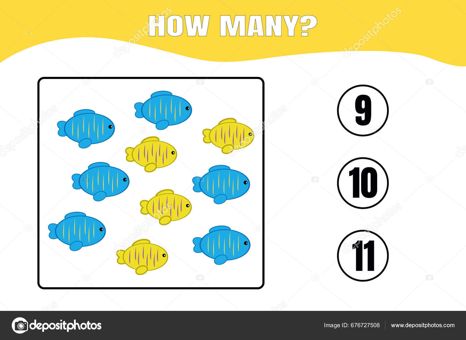 How Many Educational Math Game Kids Printable Worksheet Design ...