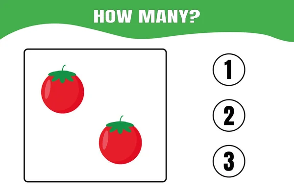 Let's Count Educational Math Game Kids Printable Worksheet Design ...