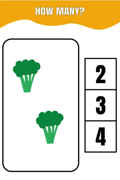 Let's Count Educational Math Game Kids Printable Worksheet Design ...