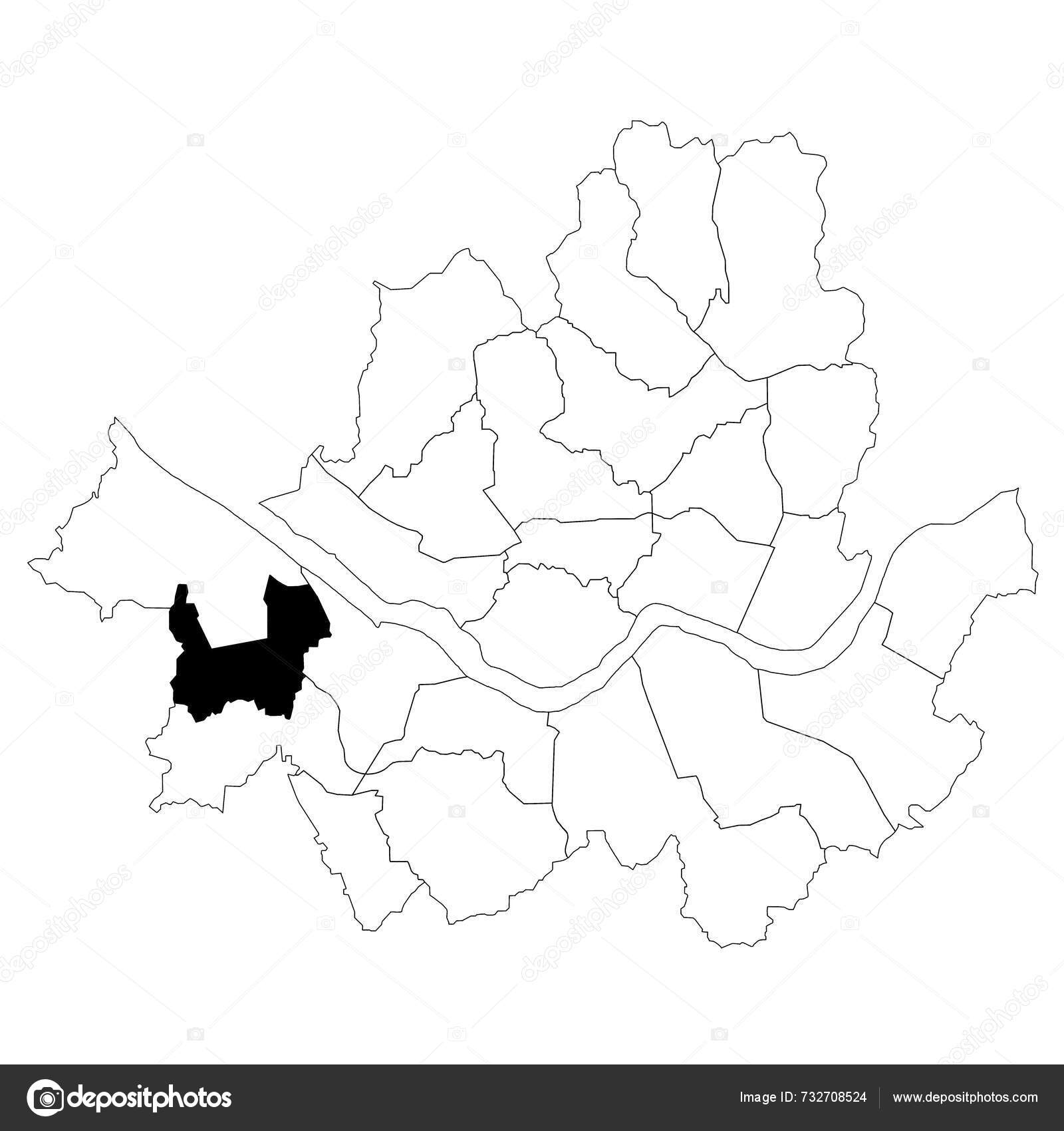 Yangcheon Map Seoul District Map Administrative Map Seoul City — Stock ...