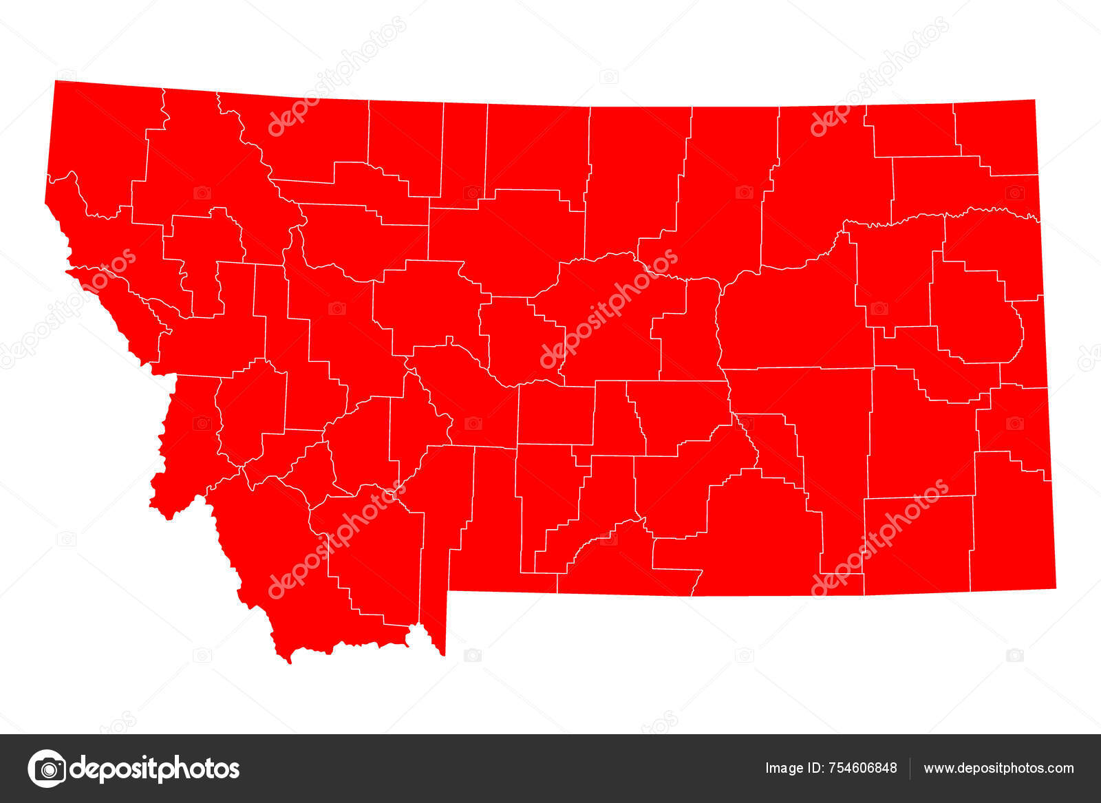 Montana Administrative Map Counties Map Montana Blank Map Empty Map ... Montana Administrative Map Counties Map Montana Blank Map Empty Map ...