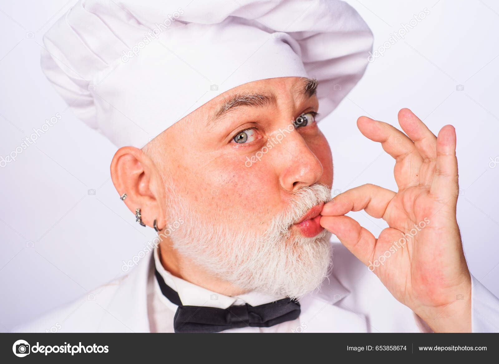 Italian Chef Kissing Hand