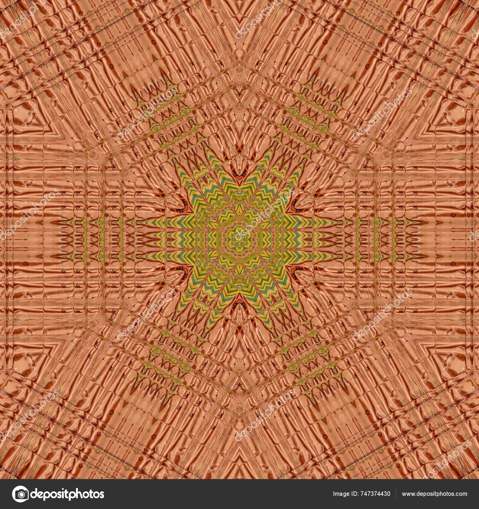 Indian Ajrak Floral Pattern Make Festival Dress Decorative Ornament ...