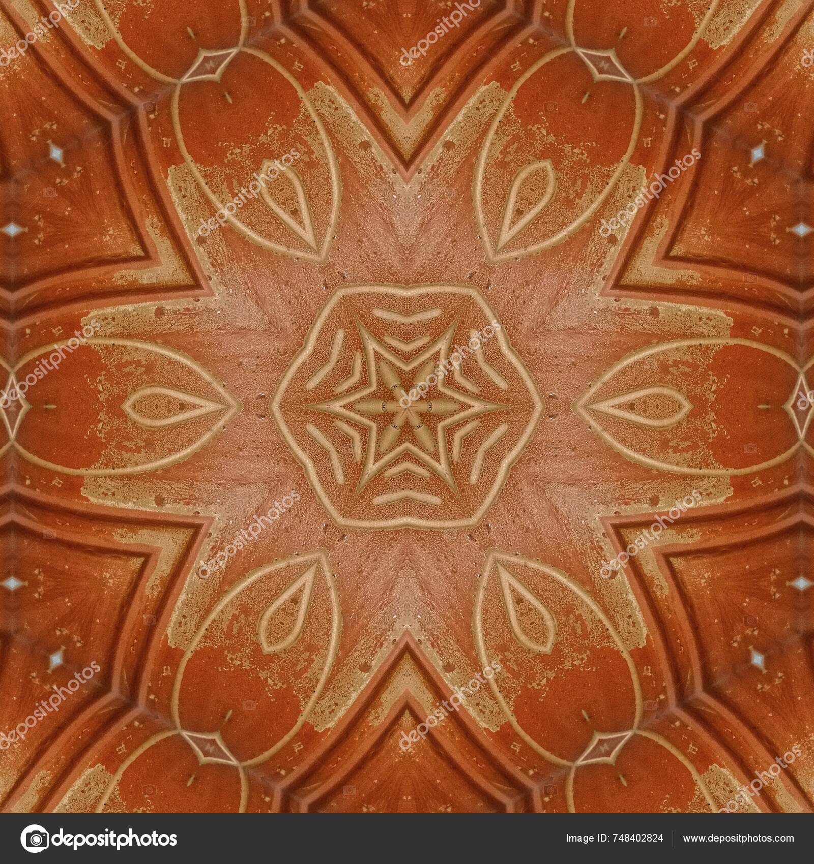 Mixed Motifs Handmade Clay Tiles Sample Design Antique Formula Make ...