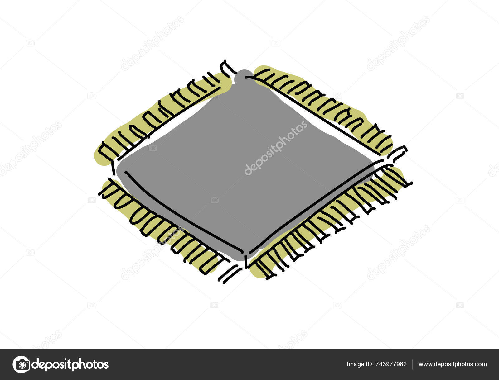 Semiconductor Electronic Devices Hand Drawing Illustration Vector ...