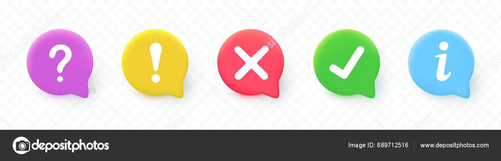 Ikona Zaškrtnutí Křížek Otazník Vykřičník Informační Ikona Značka Faq ...