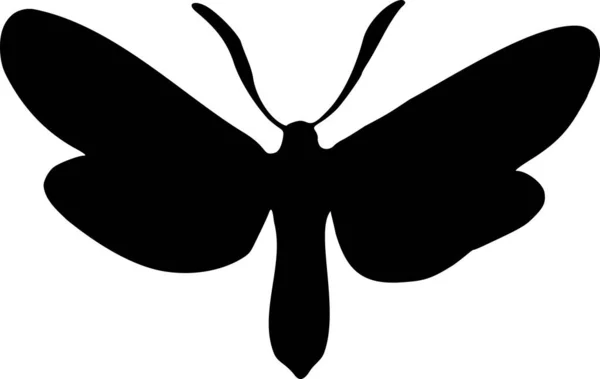 Butterfly Silhouette Insect Vector Graphics Stock Vector by ©ja ...