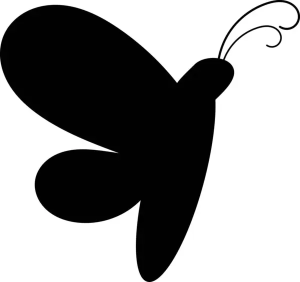 Butterfly Silhouette Insect Vector Graphics Stock Vector by ©ja ...